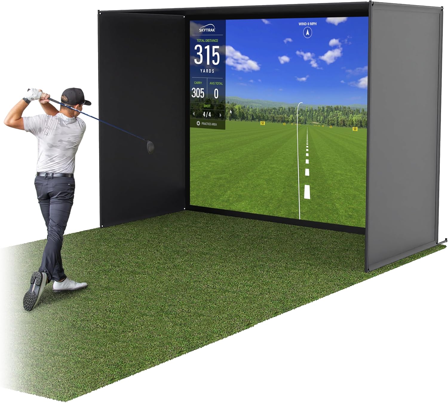 GoSports Golf Simulator Enclosure Nets: Detailed Review - Golf Verdict